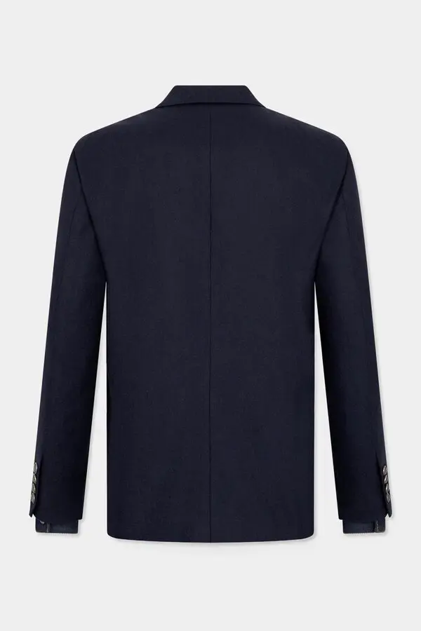 Dsquared2 College Relaxed Shoulder Jacket With Embellished Emblem