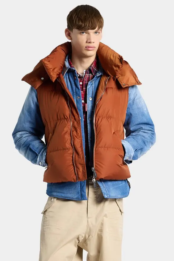 Dsquared2 Hooded Down Vest