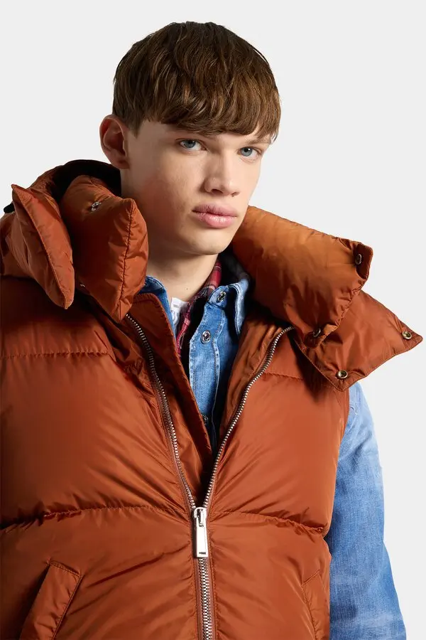 Dsquared2 Hooded Down Vest