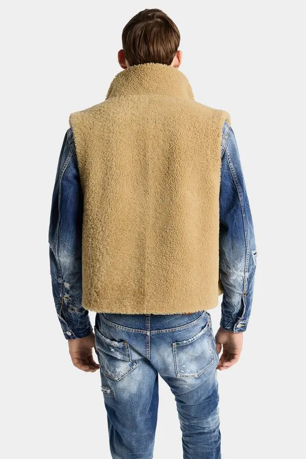 Dsquared2 Shearling Gilet