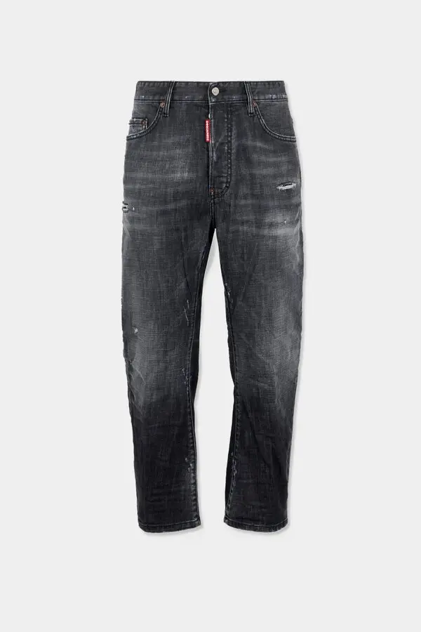 Dsquared2 Fog Bro" Twisted Bow-leg Jeans