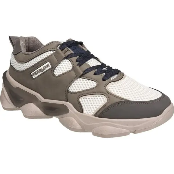 True Religion Chunky Paneled Lace-up Sneakers