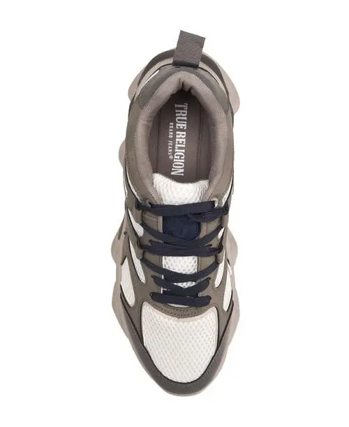 True Religion Chunky Paneled Lace-up Sneakers