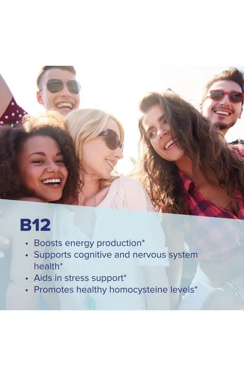 SUPERIOR SOURCE No Shot Vitamin B-12 Methylcobalamin B-6 Methylfolate Sublingual Dissolving Tablets