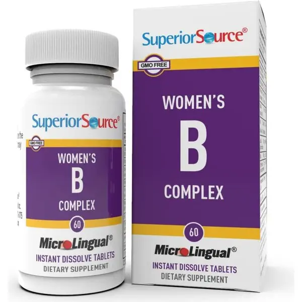 SUPERIOR SOURCE B Complex Sublingual Dissolving Tablets - White