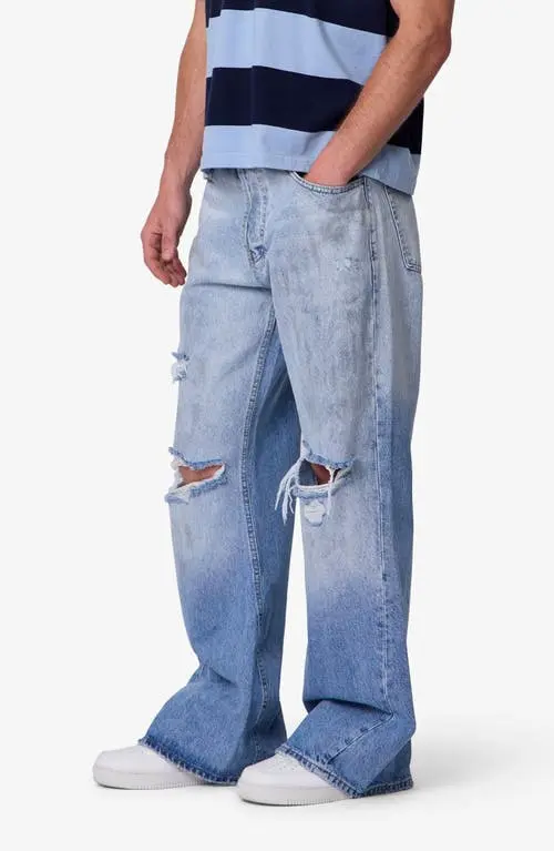 Mnml Painter Ripped Flare Leg Jeans