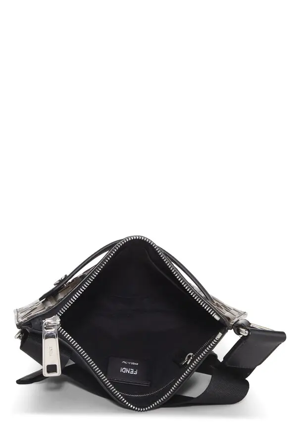 Fendi Zucca Embossed Crossbody Bag