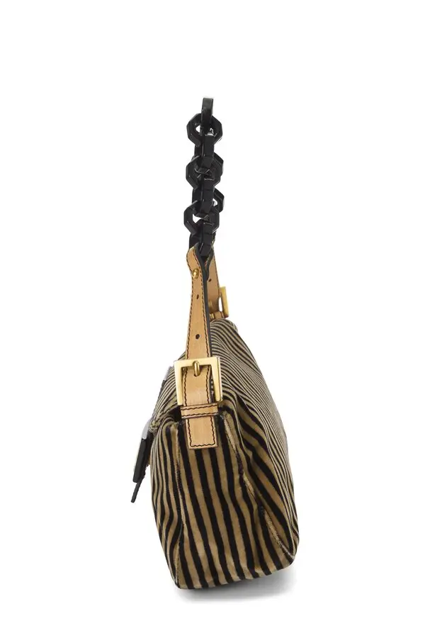 Fendi Velour Shoulder Bag