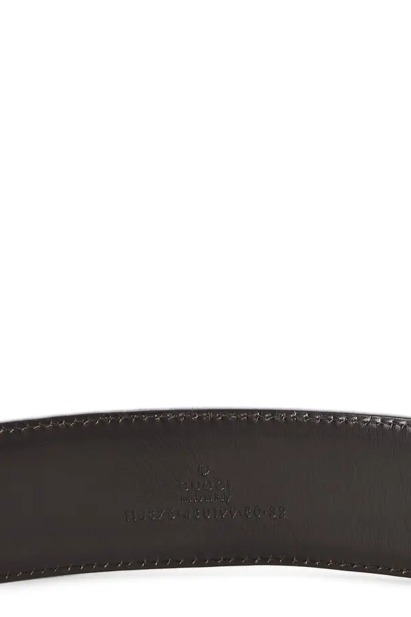 Gucci Original Gg Canvas Interlocking Belt 80