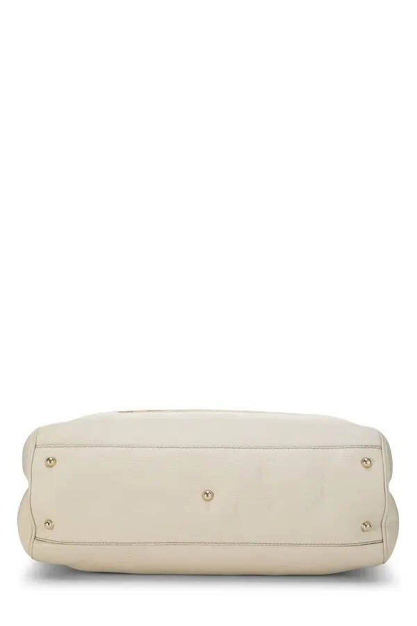 Gucci Original Gg Canvas Bamboo Shopper Tote