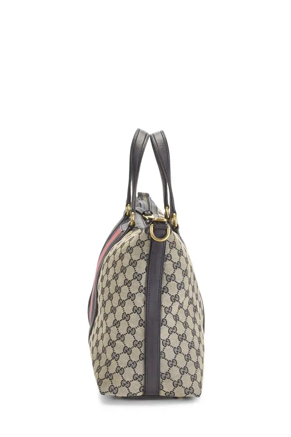 Gucci Rania Gg Canvas Tote Bag