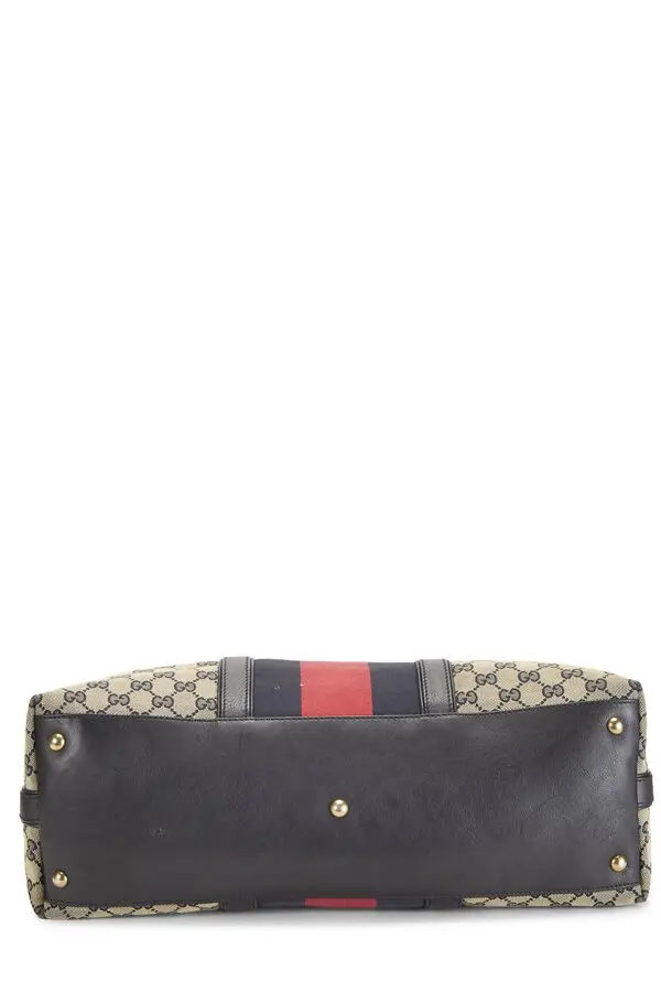 Gucci Rania Gg Canvas Tote Bag