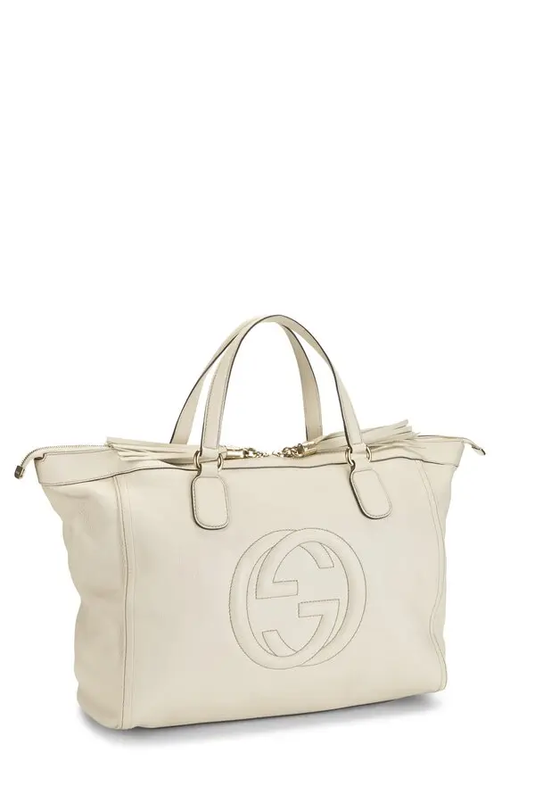 Gucci Leather Soho Zip Tote