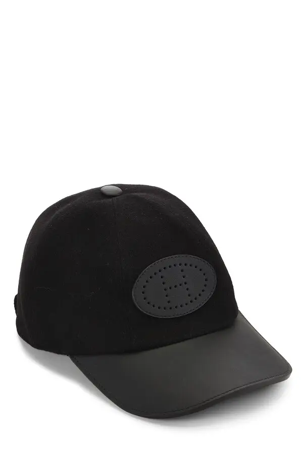 Hermès Cashmere Sevres Evelyne Cap - Black