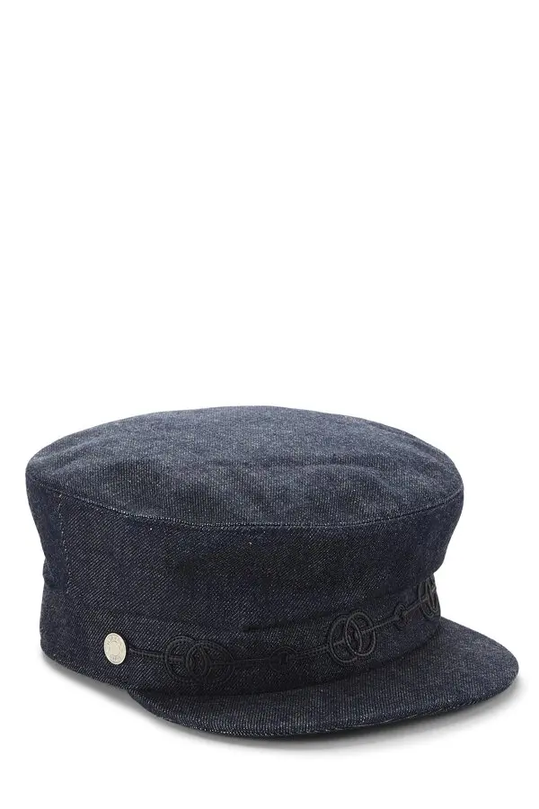 Hermès Denim Cabourg Cliquetis Cap - Blue