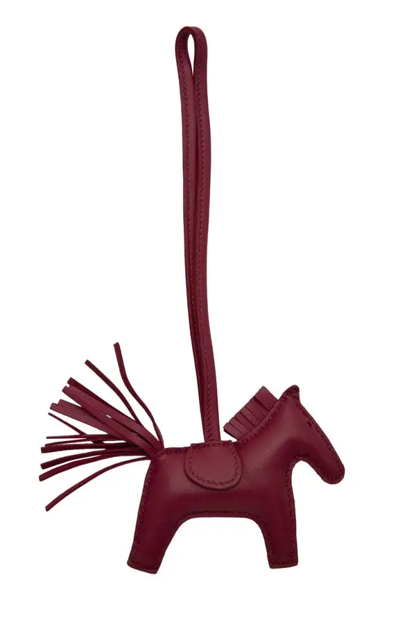 Hermès Milo Leather Rodeo Bag Charm