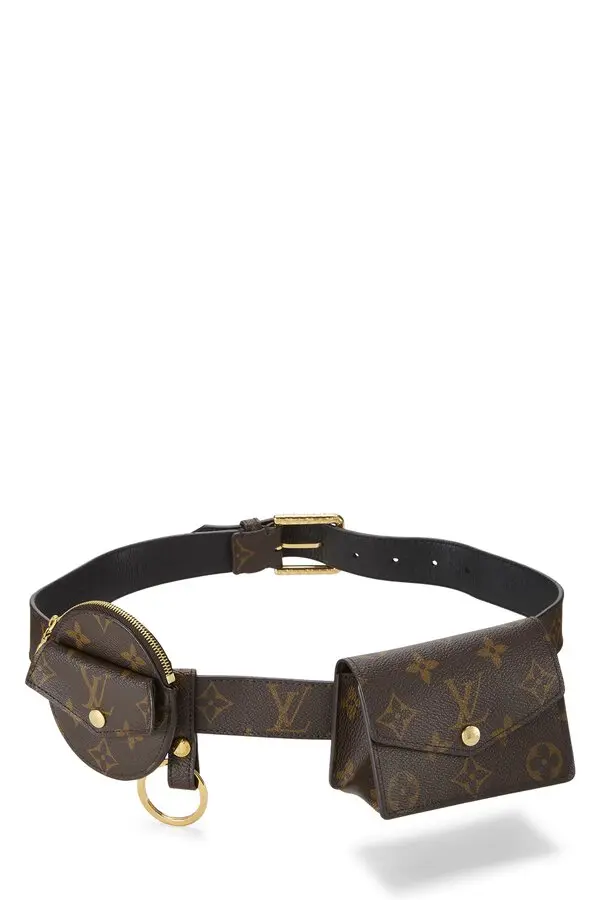 LOUIS VUITTON Monogram Daily Multi Pocket Belt Bag