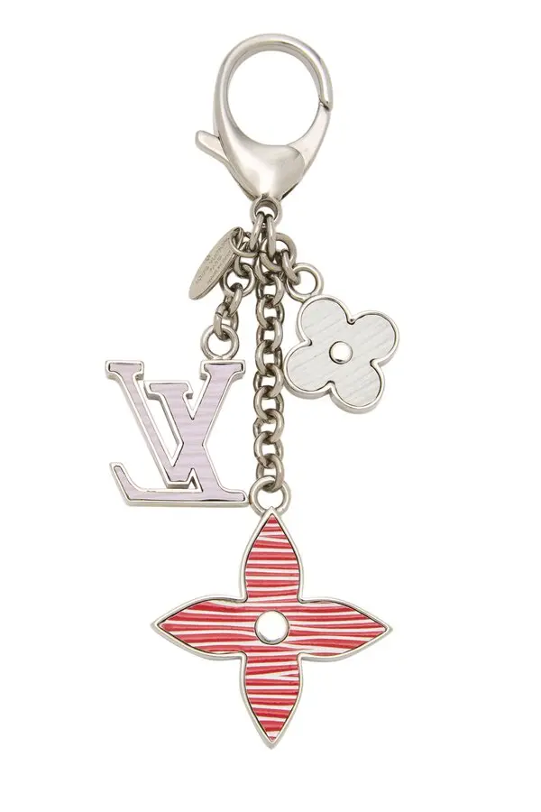 LOUIS VUITTON Fleur D'epi Bag Charm - Orange
