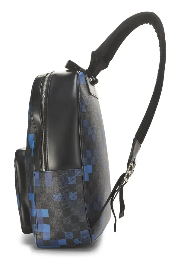LOUIS VUITTON Damier Pixel Josh Backpack - Blue