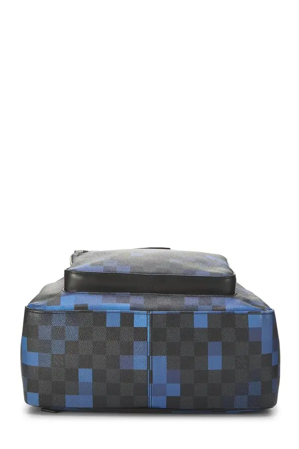 LOUIS VUITTON Damier Pixel Josh Backpack - Blue
