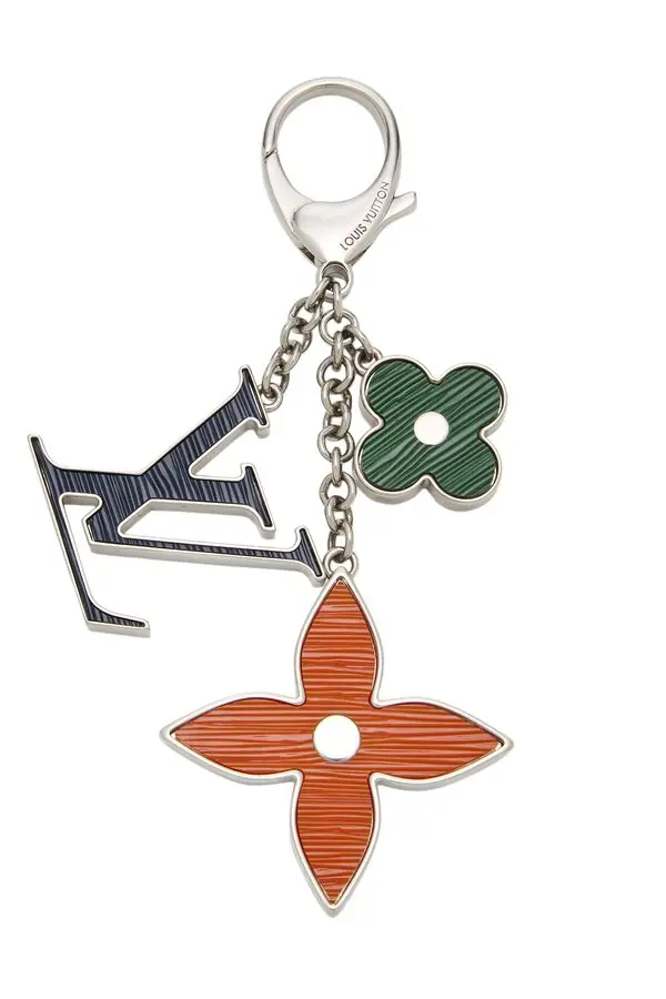LOUIS VUITTON Fleur D'epi Bag Charm - Orange