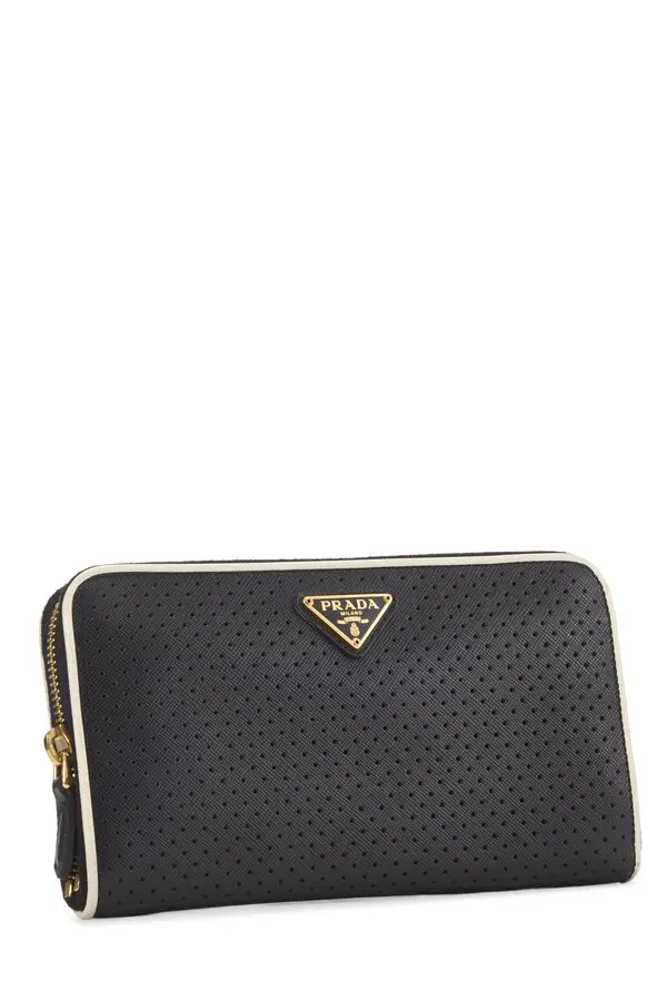 LOUIS VUITTON Perforated Zip Around Wallet