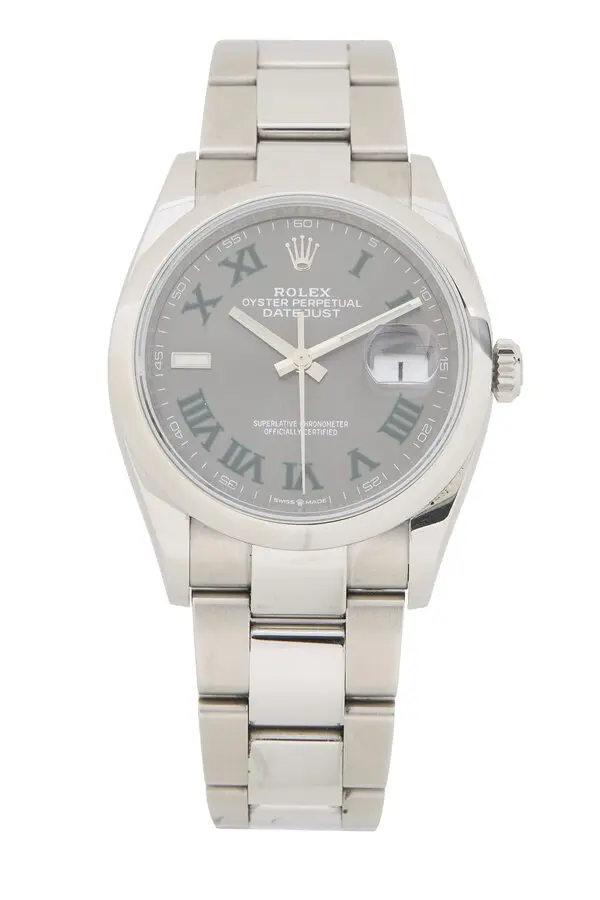 Rolex Datejust Stainless Steel Watch - Silver