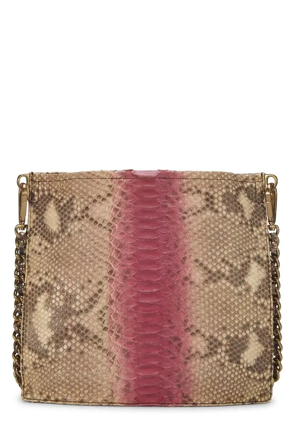 Prada Multicolor Python Shoulder Bag