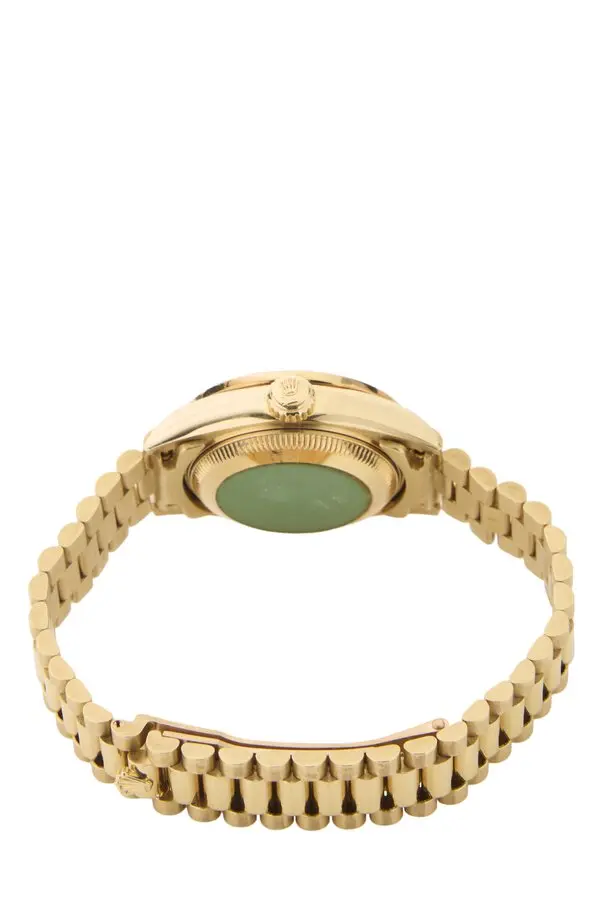 Rolex Datejust Diamond Bezel And Lugs Yellow Watch