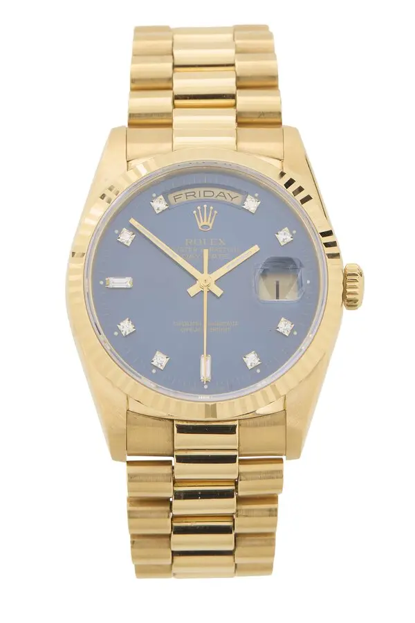 Rolex Diamond Dial President 18238