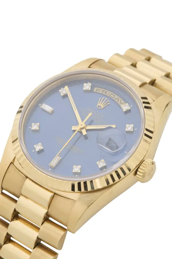Rolex Diamond Dial President 18238