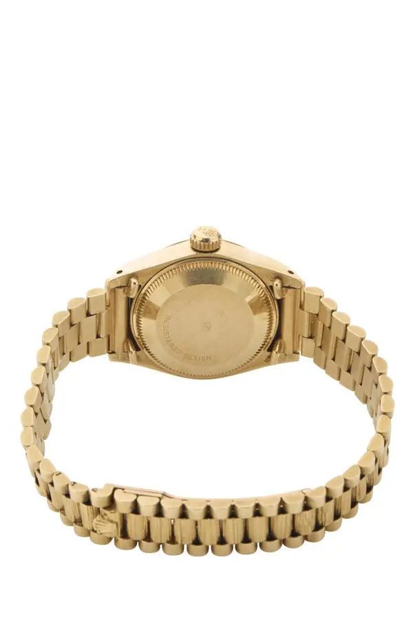 Rolex Linen Dial Bark President 6927