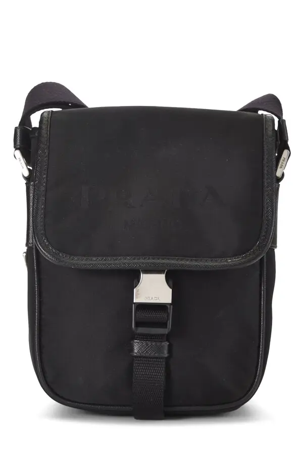 Prada Buckle Messenger Bag