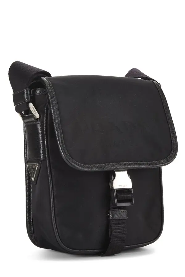 Prada Buckle Messenger Bag