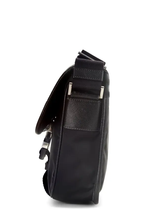 Prada Buckle Messenger Bag