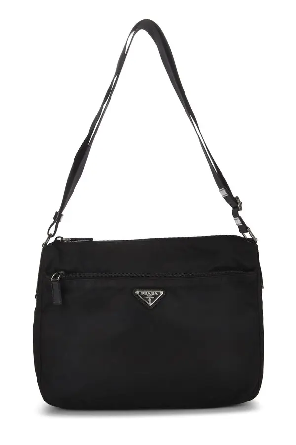 Prada Front Zip Pocket Messenger