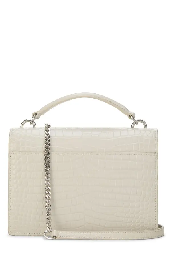 Saint Laurent Embossed Sunset Wallet On Chain