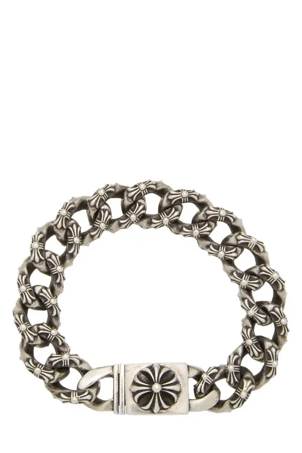 Chrome Hearts Sterling Extra Fancy Link Bracelet - Silver