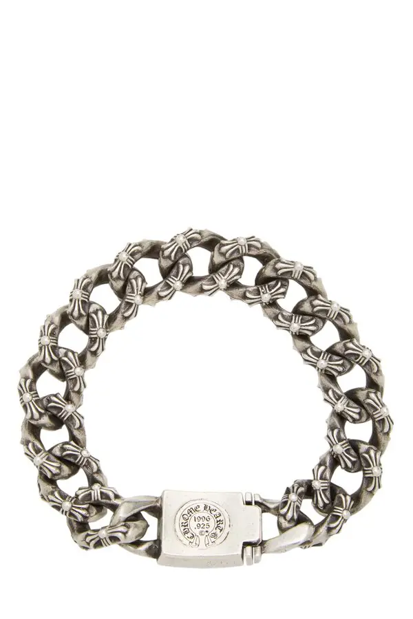 Chrome Hearts Sterling Extra Fancy Link Bracelet