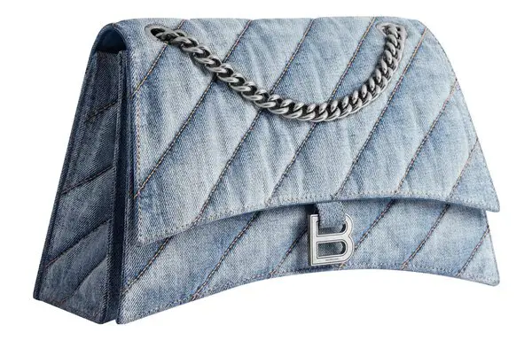Balenciaga Crush Medium Chain Bag Quilted
