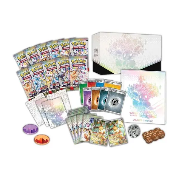 POKEMON Scarlet & Violet: Prismatic Evolutions Elite Trainer Box