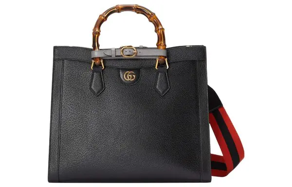 Gucci Diana Medium Tote Bag - Black