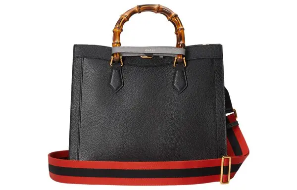 Gucci Diana Medium Tote Bag - Black