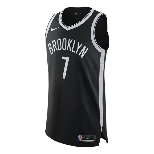 Nike Brooklyn Nets 2020 Icon Edition Authentic Kevin Durant Jersey - Black/multi-color/blue