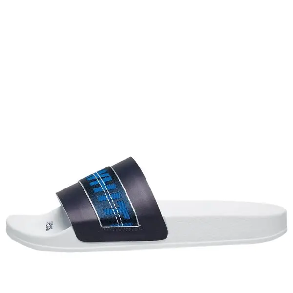 Off-White Industrial Slide - Blue/white
