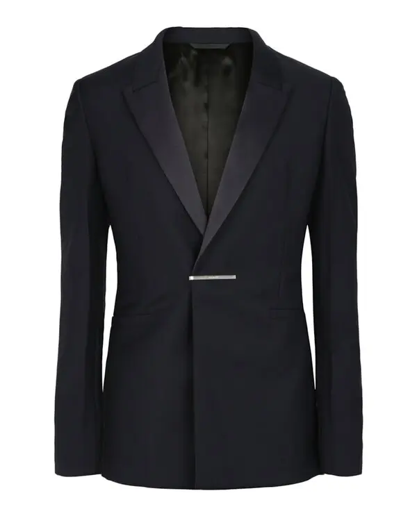 Givenchy Evening Jacket With Metal Clip Closure
