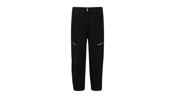 Givenchy Loose Fit Jeans With Zipper Pockets