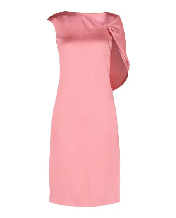 Givenchy Asymmetric Draped Midi Dress