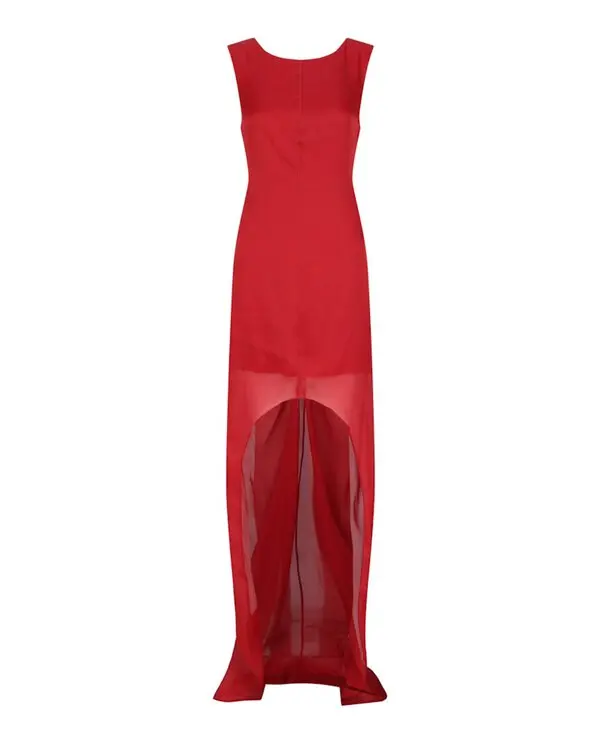 Givenchy High-low Dress With Bow Detail