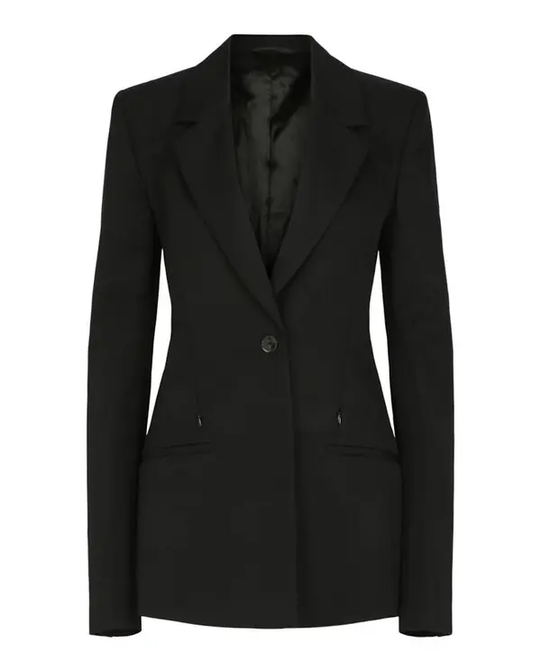 Givenchy Cape Jacket In Wool And Mohair